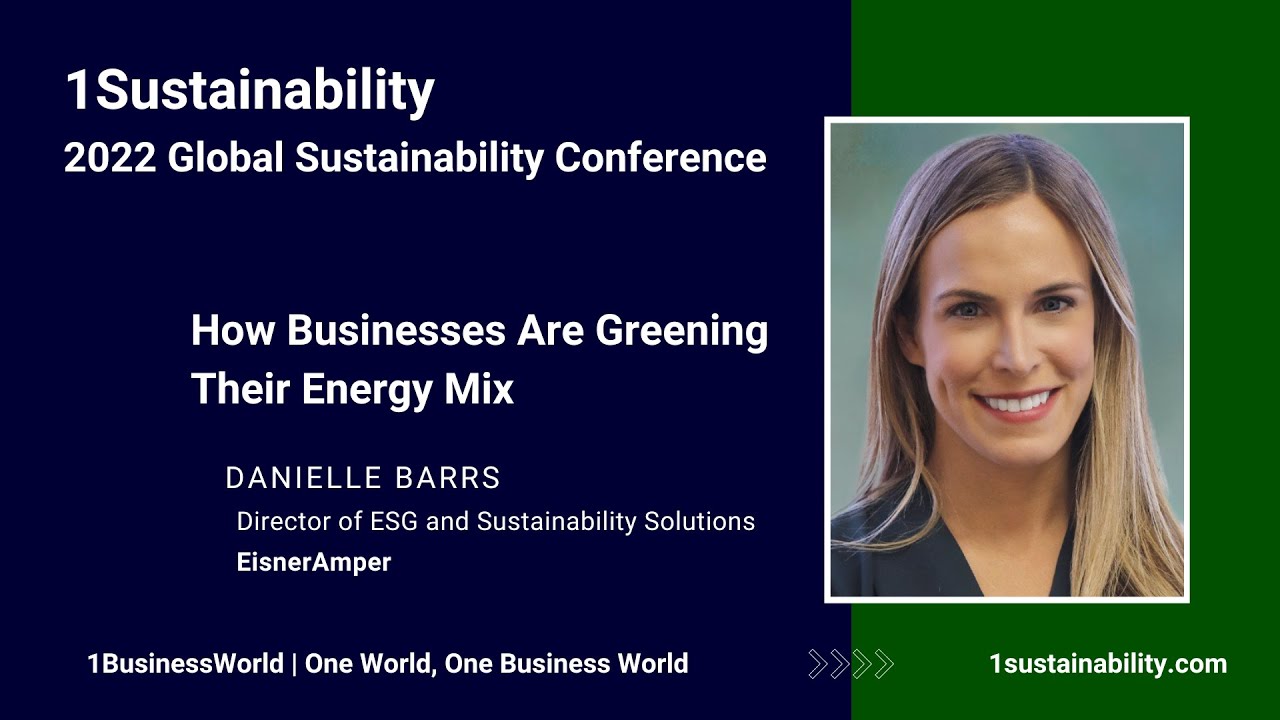 How Businesses Are Greening Their Energy Mix | Danielle Barrs - YouTube
