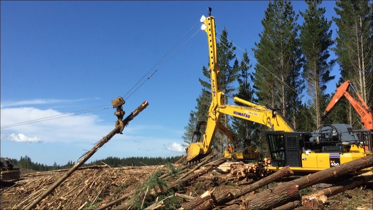 Alpine Shovel Yarder - YouTube