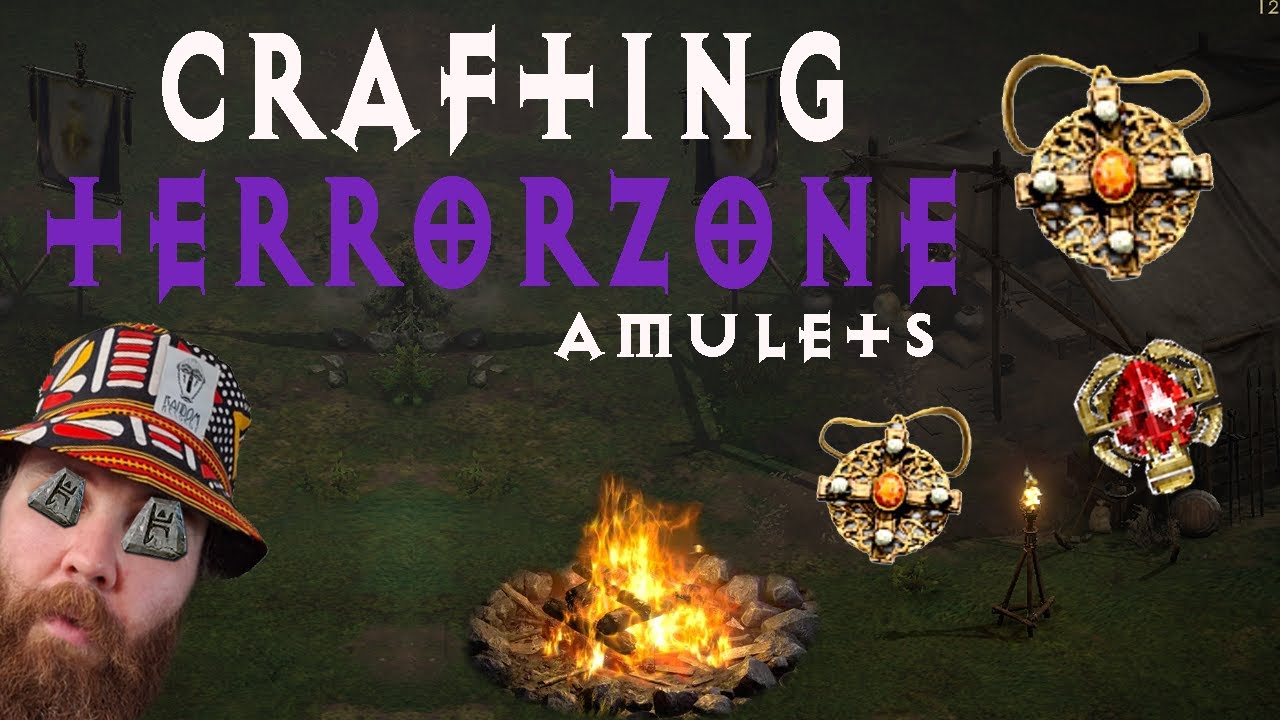 D2R: Crafting Terrorzone Amulets Until Jackpot - YouTube