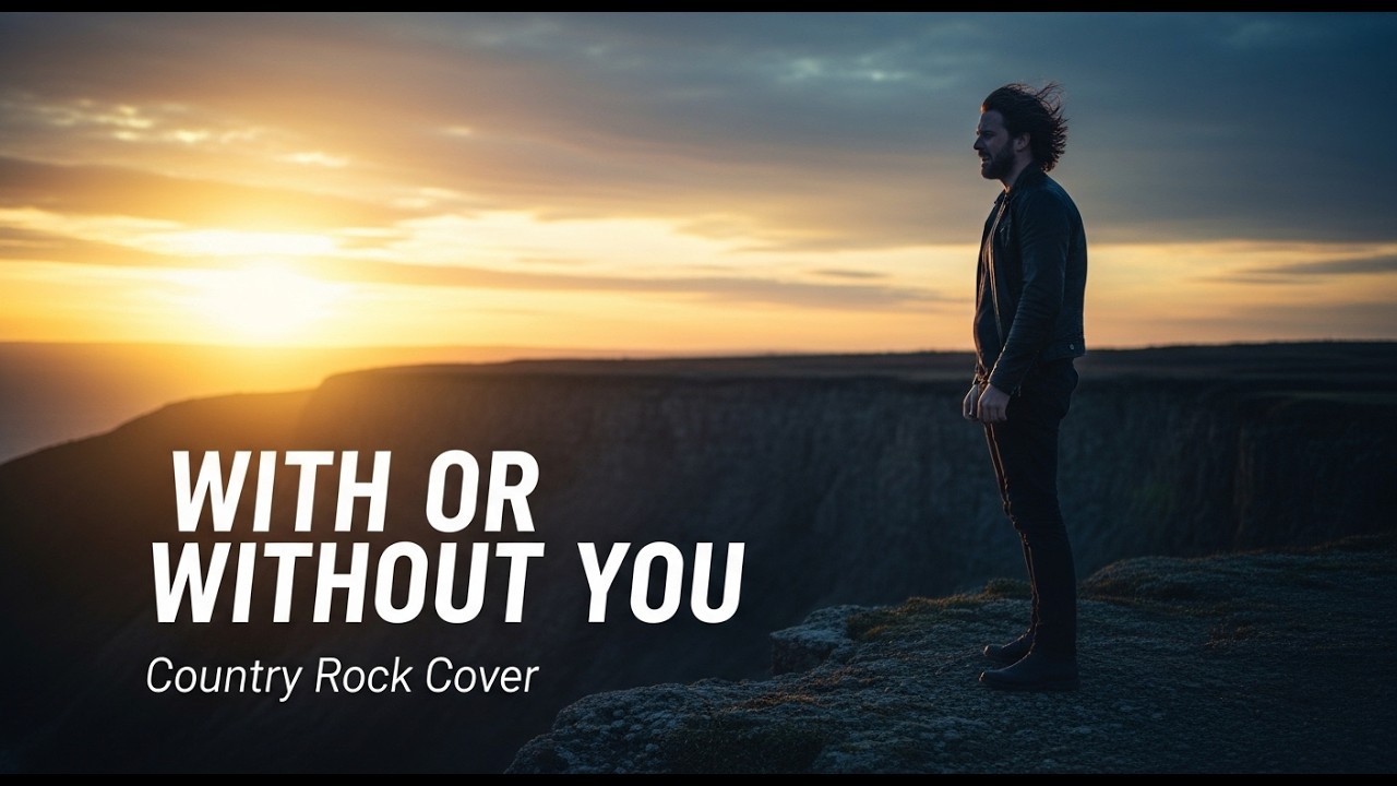 With Or Without You (Country Rock Cover) | Emotional Male Version - YouTube