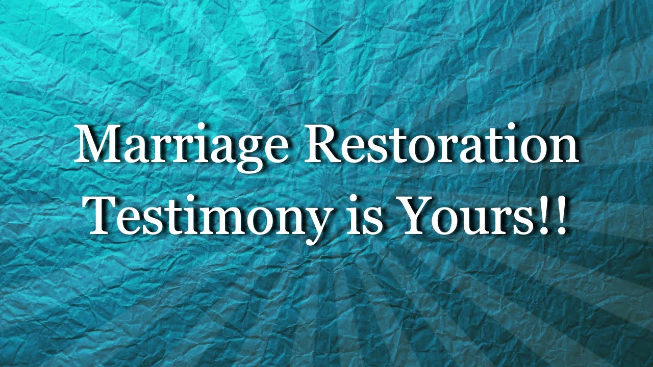 Marriage Testimony is Yours! - YouTube