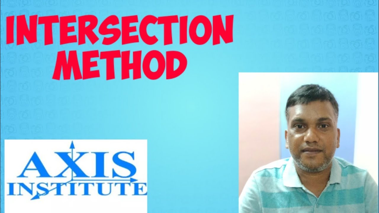 INTERSECTION METHOD | PLANE TABLE SURVEYING | AXIS INSTITUTE FOR JSSC ...