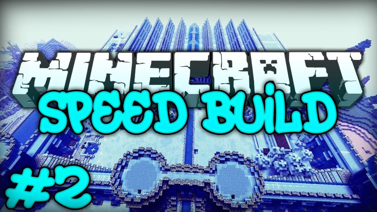 Minecraft Speed Build - Ice Castle #2 - YouTube