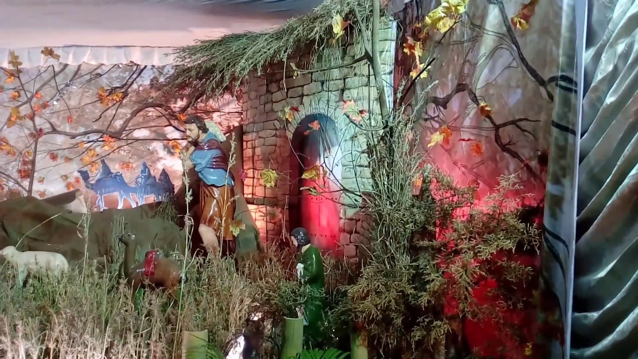 Innovative Christmas crib - YouTube