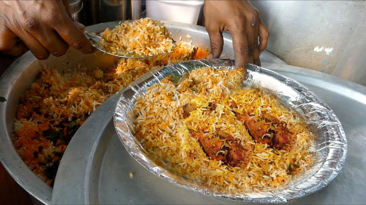 Cheapest Roadside Unlimited Biryani's & Non Veg Meals | Hyderabad ...