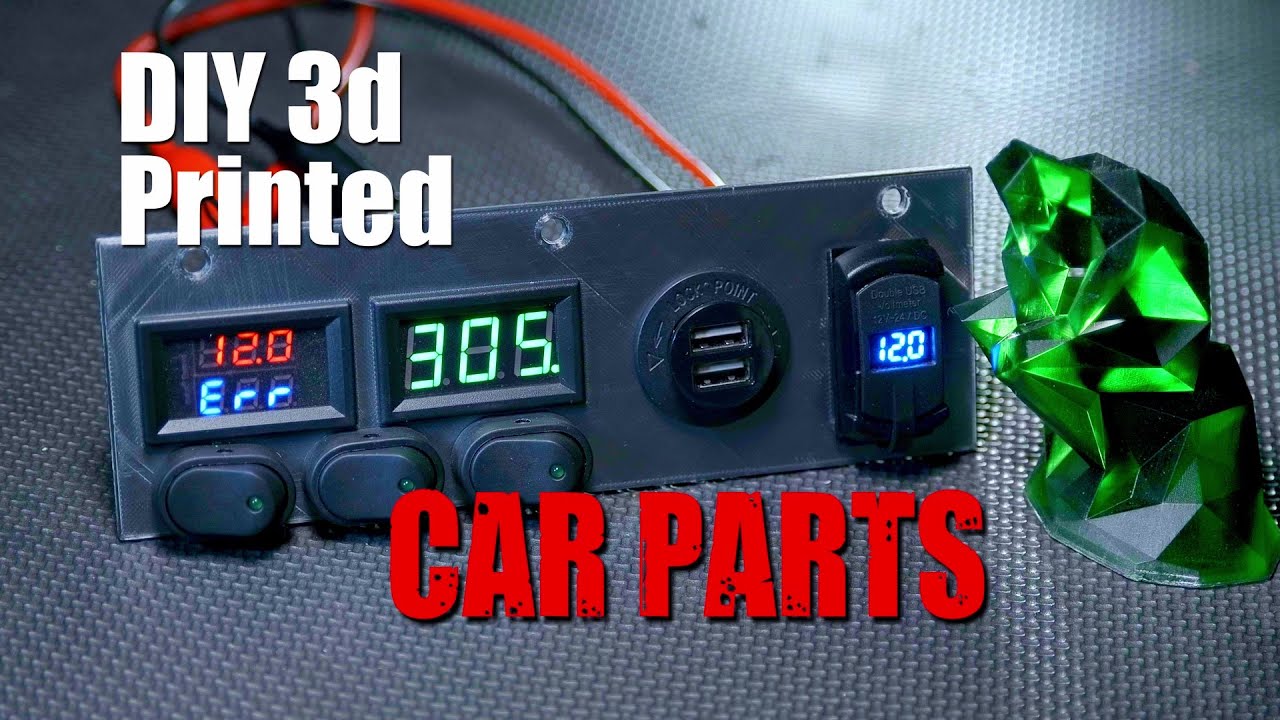 Easy! Print your own car parts! - YouTube