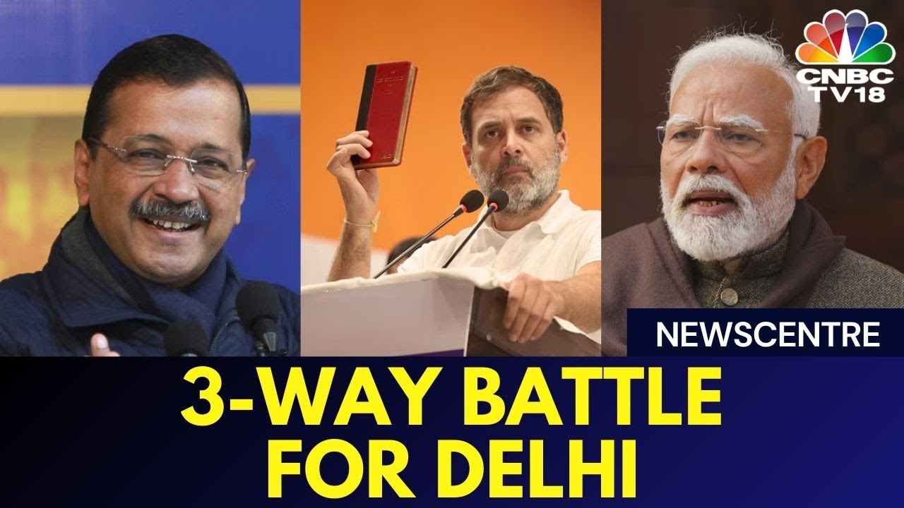 LIVE | Delhi Votes, Fierce 3-Way Fight Between AAP, BJP & Congress ...