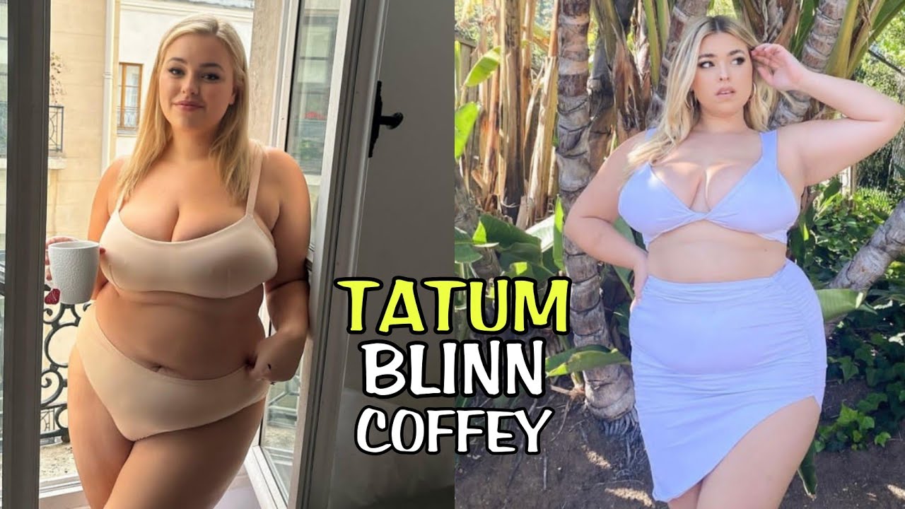 TATUM BLINN COFFEY BIOGRAPHY | Plus Size Model | Curvy outfits - YouTube