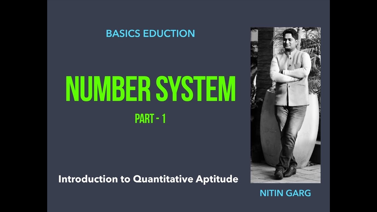 Number System Part-1 | Basics Education | Nitin Garg - YouTube