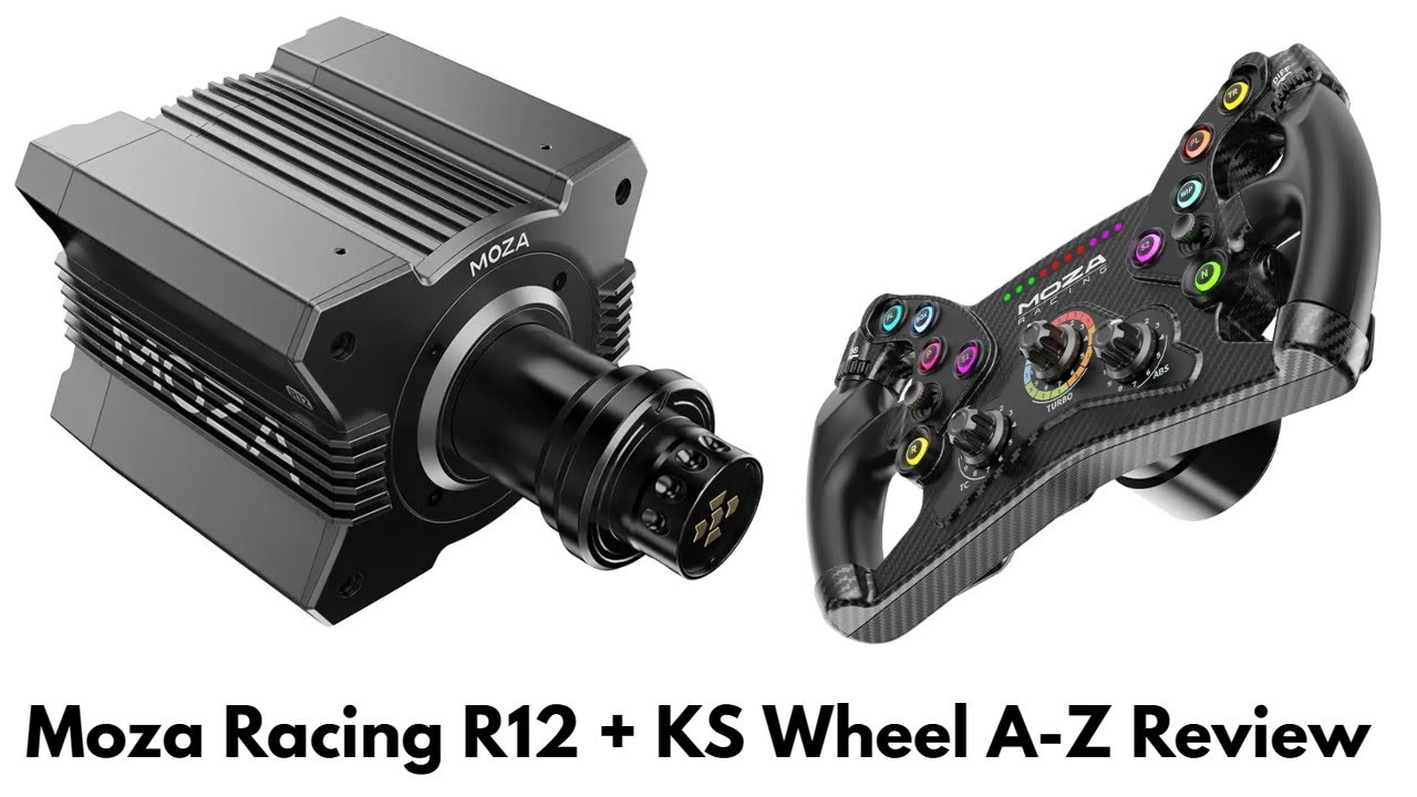 Moza Racing R12 Direct Drive Wheelbase + KS Wheel im A-Z Test [deutsch ...