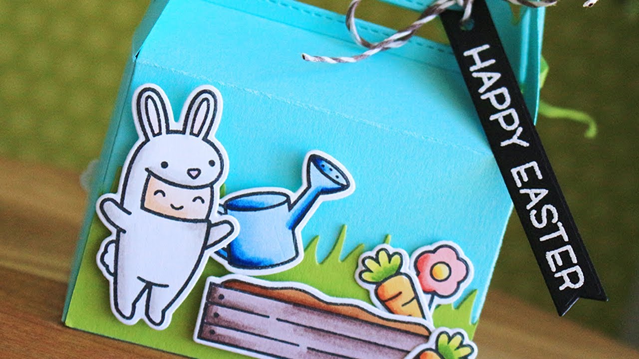 How to make Easter treat boxes - YouTube