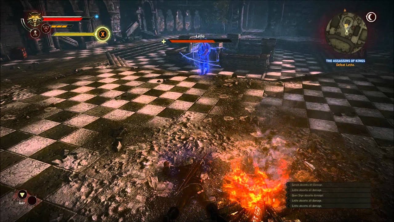The Witcher 2 Final Boss Battle Letho [Epilogue] HD EVGA GTX 570 - YouTube