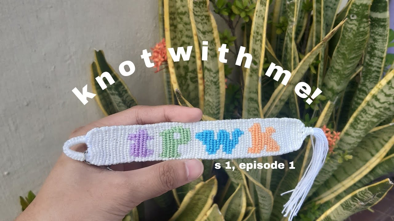 knot with me! (e1) // TPWK keychain - YouTube