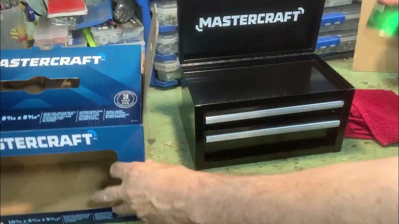 Mastercraft Mini Tool Box - YouTube