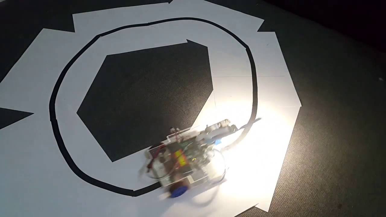 Line Follower Using Camera With Opencv Youtube