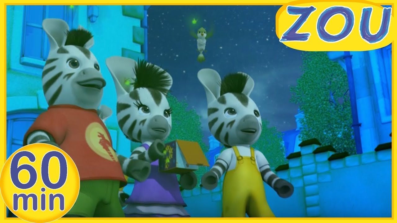 Zou in English 🐾 ZOU'S ADVENTURES 🔍 60 min COMPILATION | Cartoons - YouTube