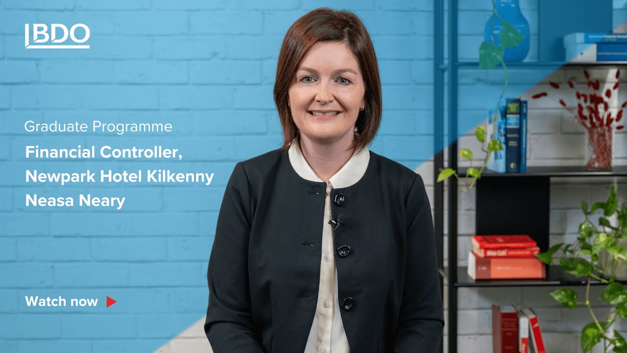 Grad '25 - Neasa Neary, Financial Controller, Newpark Hotel Kilkenny ...