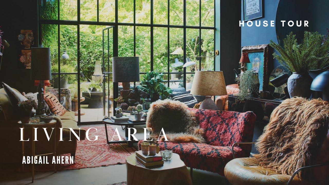 Living Area House Tour | Inside Abigail Ahern's Home | Interior Design ...