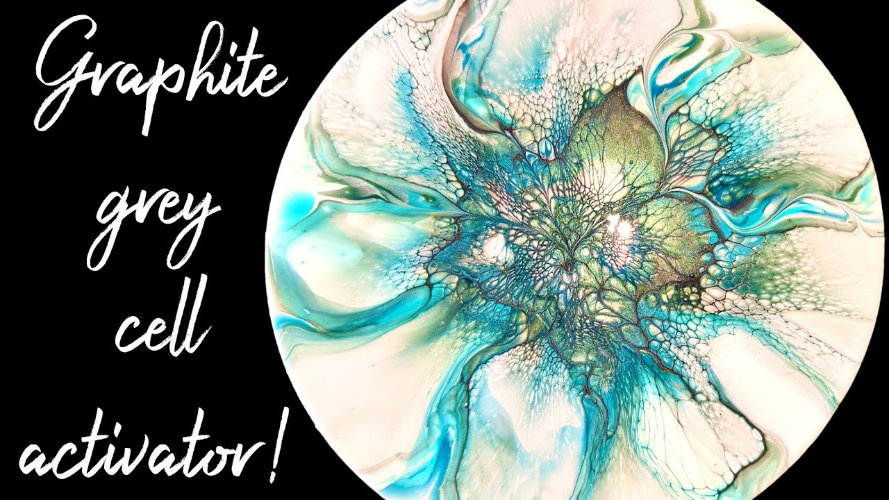 #311 Graphite Grey Cell Activator With All Of The Teals! How To Mix ...