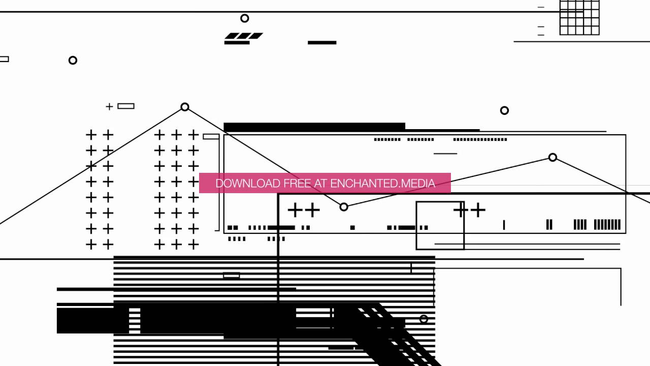 Random Tech Glitch Graphics – Free Motion Graphics - YouTube