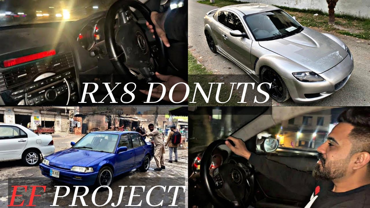 Rx8 Mechanical Ready 😍 Crazy Driving & Donuts 😳👮‍♀️ - YouTube