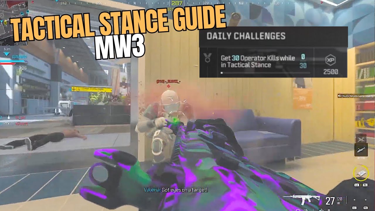 HOW TO SWITCH TO TACTICAL STANCE AND COMPLETE TACTICAL STANCE CHALLENGE ...