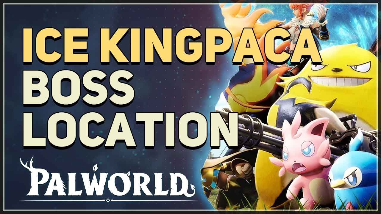 Ice Kingpaca Boss Location Palworld - YouTube
