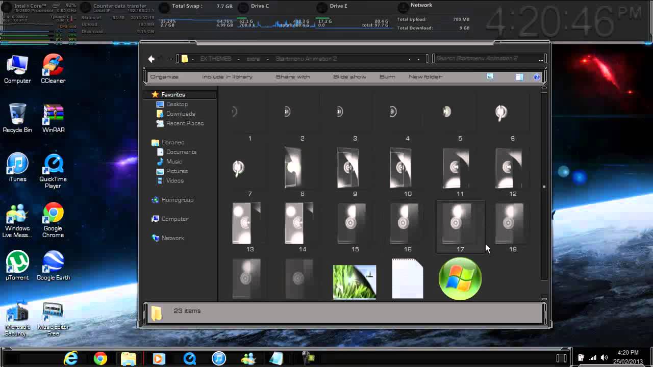 windows_7_ex_theme_and_my_psn_accounts_so_you_can_ Add _Me_.HD - YouTube