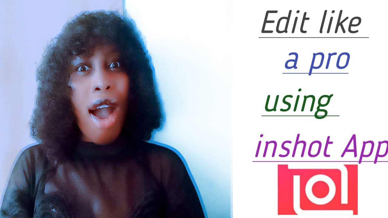 How to edit videos using inshot.. - YouTube