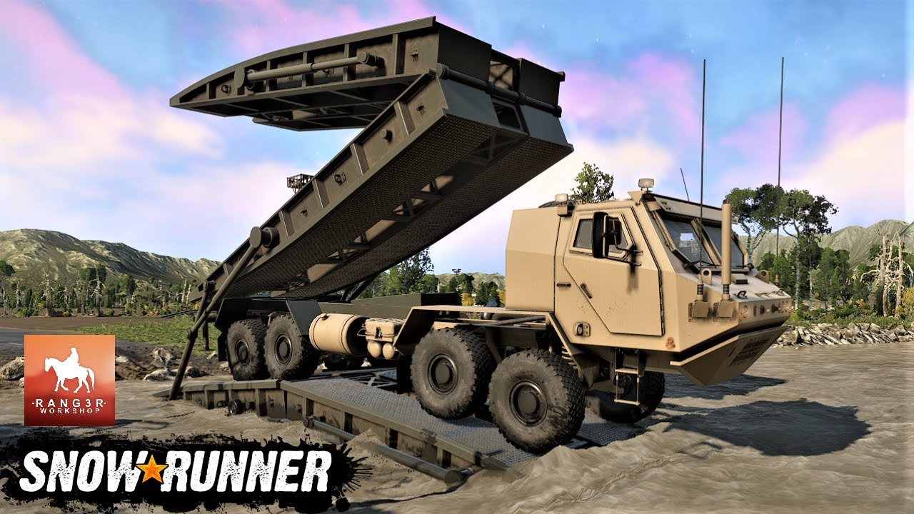 SNOWRUNNER NEWS NEW MOD BRIDGE ADDON TRAILER WIP COMING TO PC PS4 XBOX ...