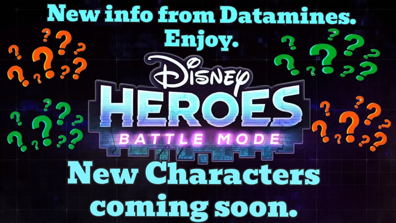 Disney Heroes Battle Mode: New Info from Datamines. New Characters ...