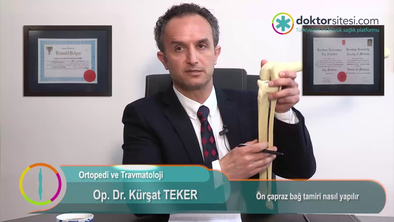 Ön çapraz bağ tamiri nasıl yapılır - YouTube