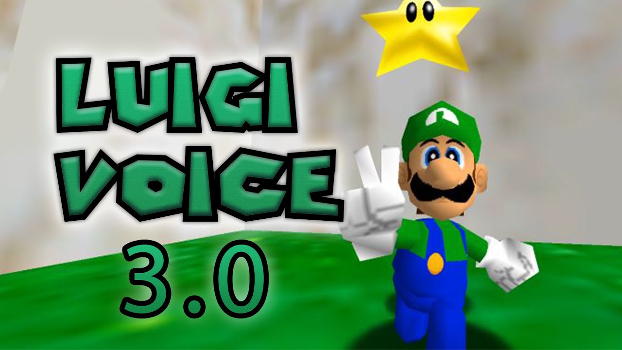 Luigi Voice Mod 3.0 for Super Mario 64 PC Port - w/ New Low Poly SGI ...