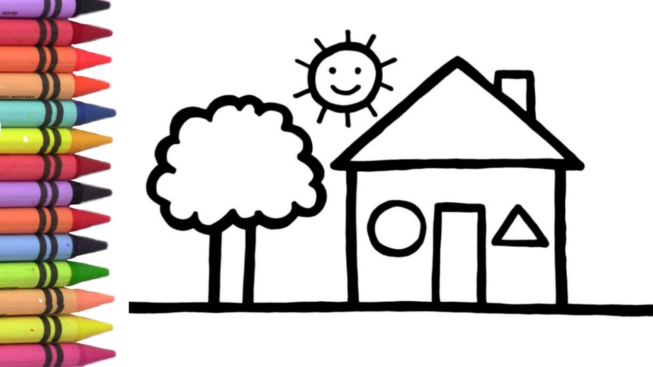 How To Draw And Color A Happy House For Kids Kidsdrawinghub0 YouTube how-to-draw-and-color-a-happy-house-for-kids-kidsdrawinghub0-youtube
