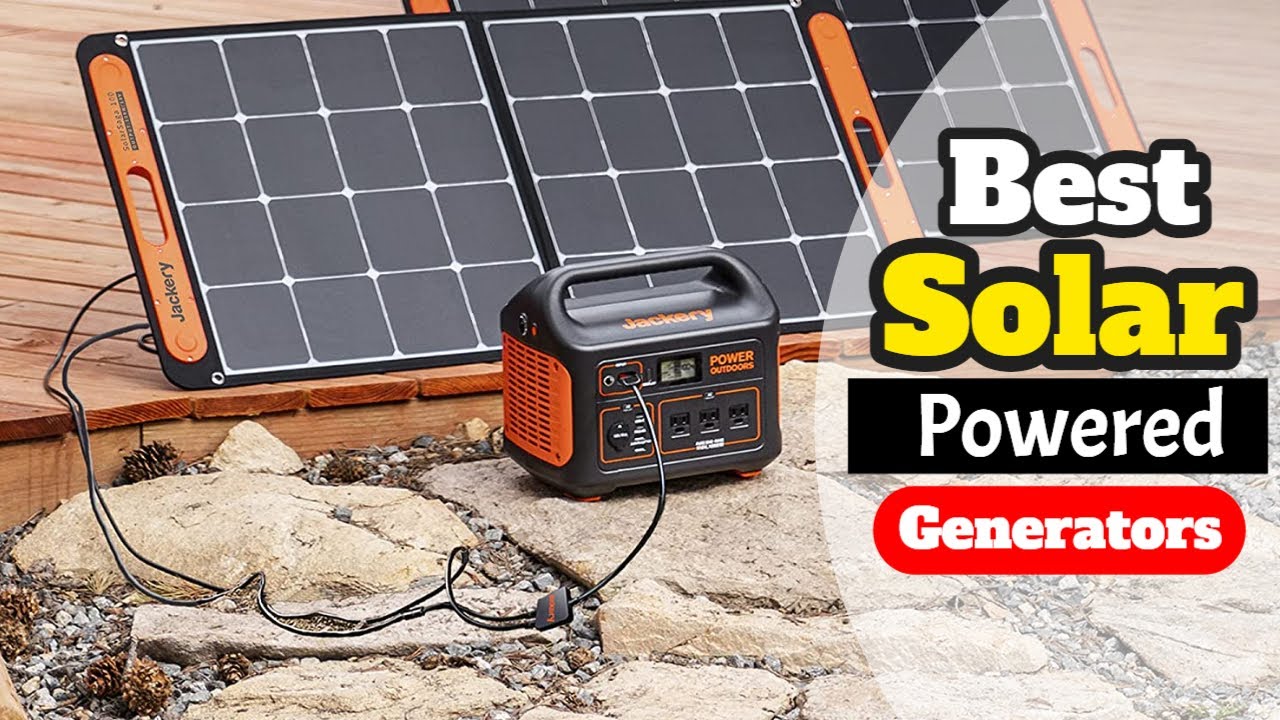 TOP 5 Best Solar Generators In 2022 | Best Portable Power Station 2022 ...
