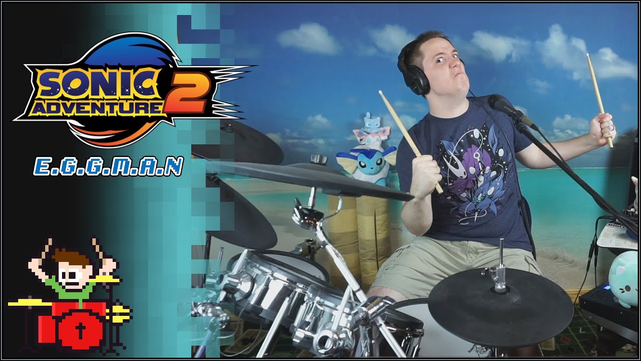 Sonic Adventure 2 - E.G.G.M.A.N On Drums! - YouTube