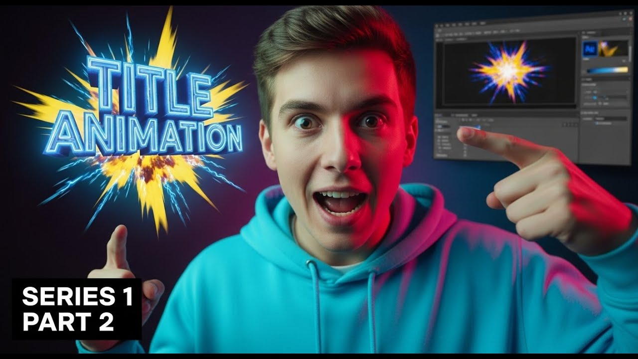 How To Create Title Animation with Adobe After Effects (Series 1 Part 2 ...