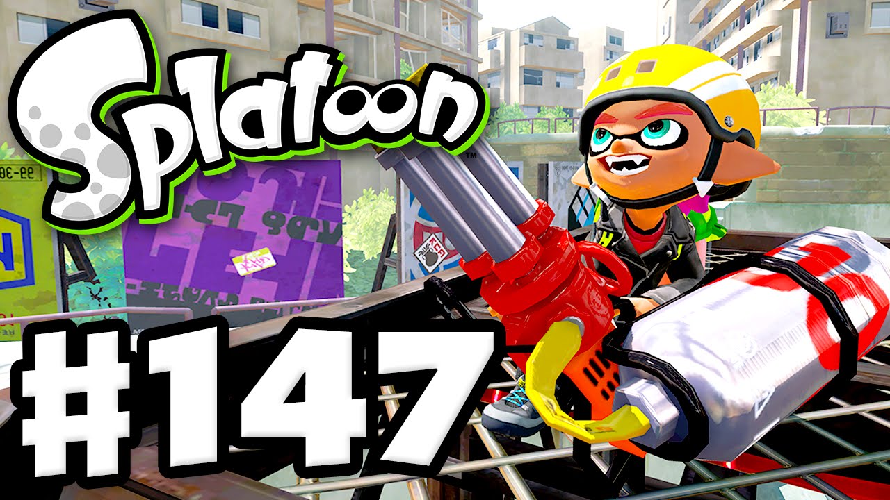 Splatoon - Gameplay Walkthrough Part 147 - Hydra Splatling! (Nintendo ...