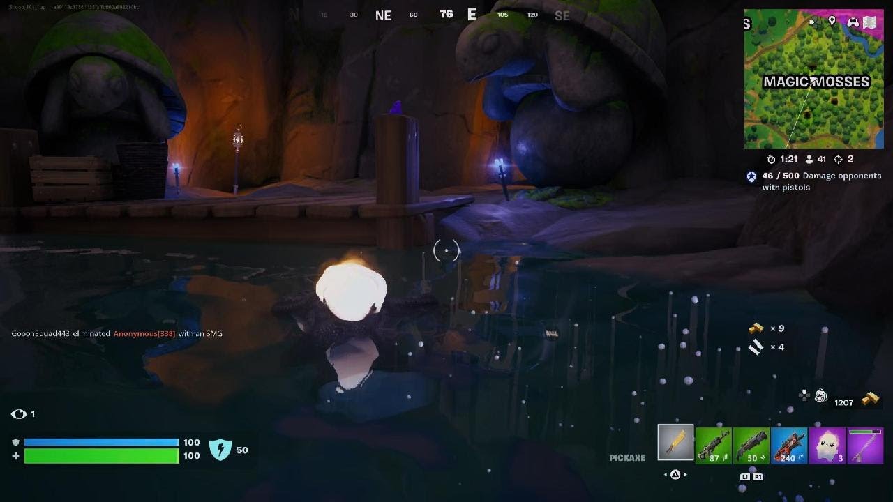 Magic Mosses secret vault - YouTube