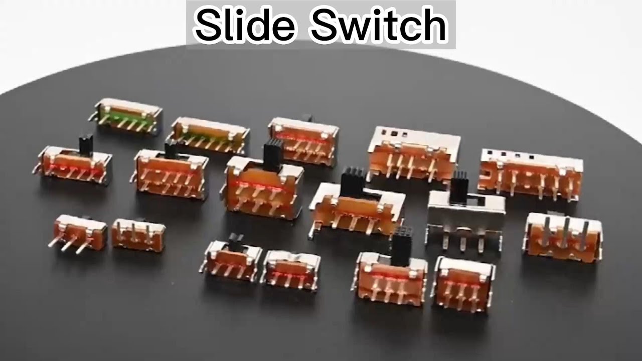 SPST DPDT Slide Switch Metal Slide Switch 1 Position 2 Position 3 ...