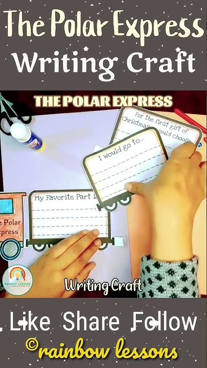 The Polar Express Writing Activities | Polar Express Writing Craft ...