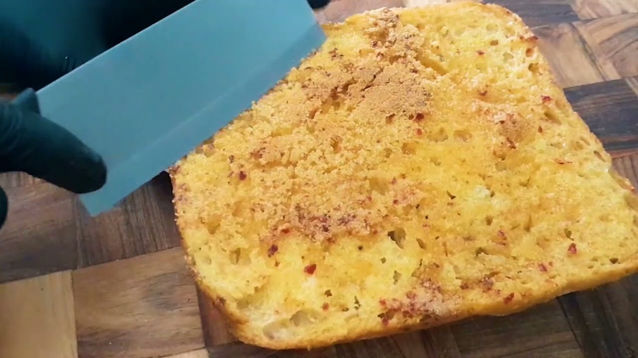 Huge Burger with Meat Vegetables and Crispy Fried Bread | Asmr Eating ...