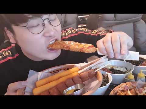 피방가서 배터지게 먹고 왔습니다~!! social eating Mukbang(Eating Show)
