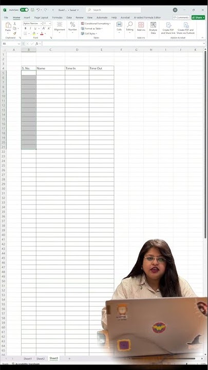 Generate Automatic Serial Numbers in Excel | Quick & Easy Excel Tips - YouTube