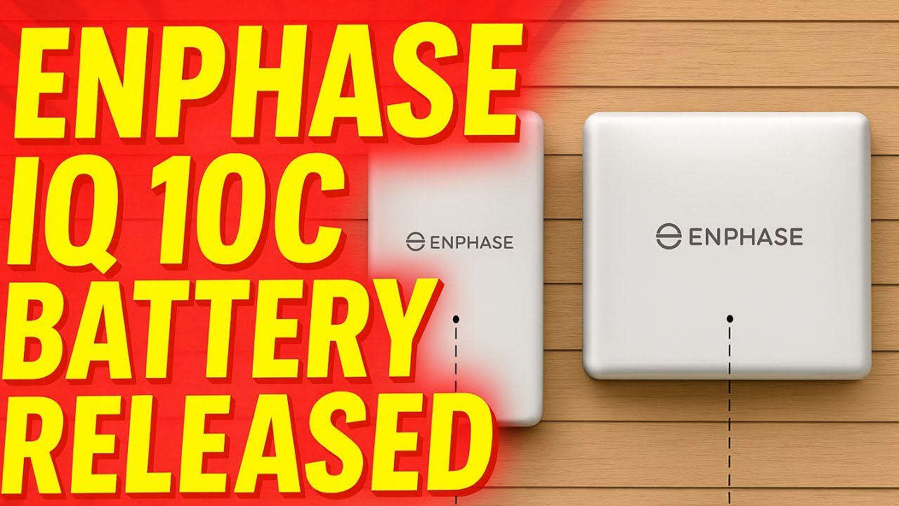 What Makes The Enphase IQ Battery 10C Better Than Previous Models - YouTube
