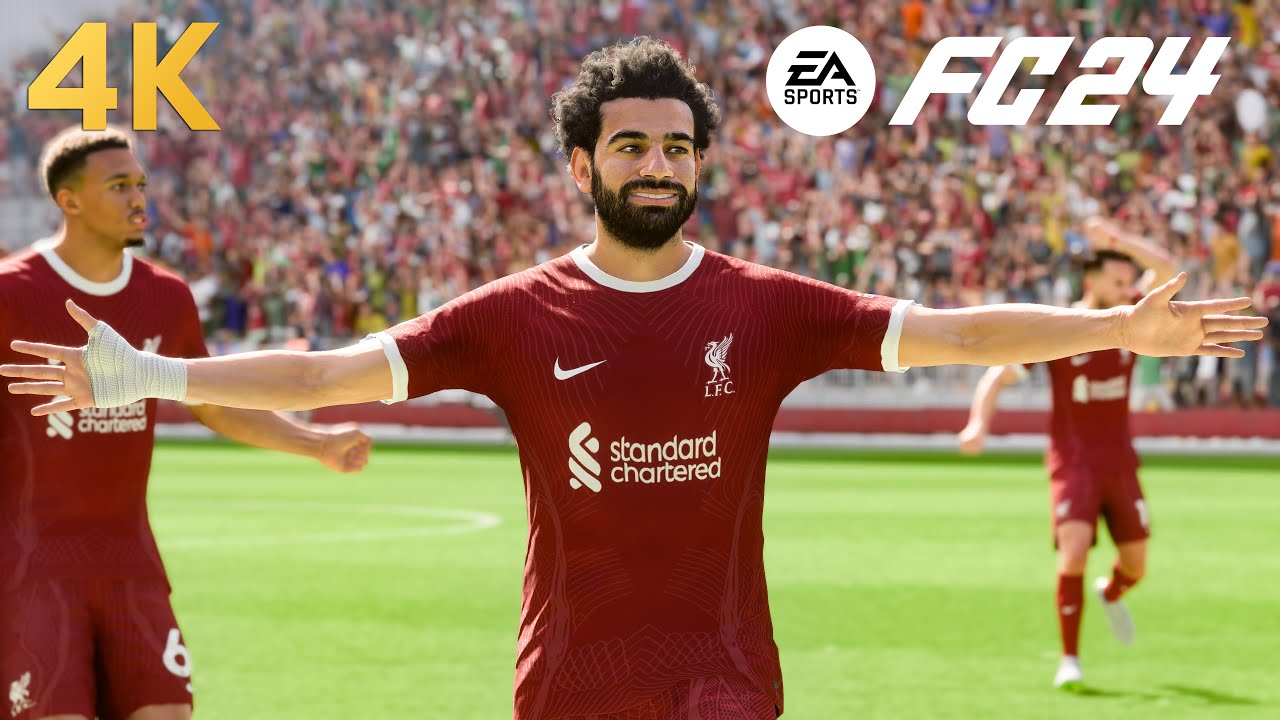 Ea Sports Fc 24 - Liverpool v Everton| 4K Ultra Graphics - Full Match ...