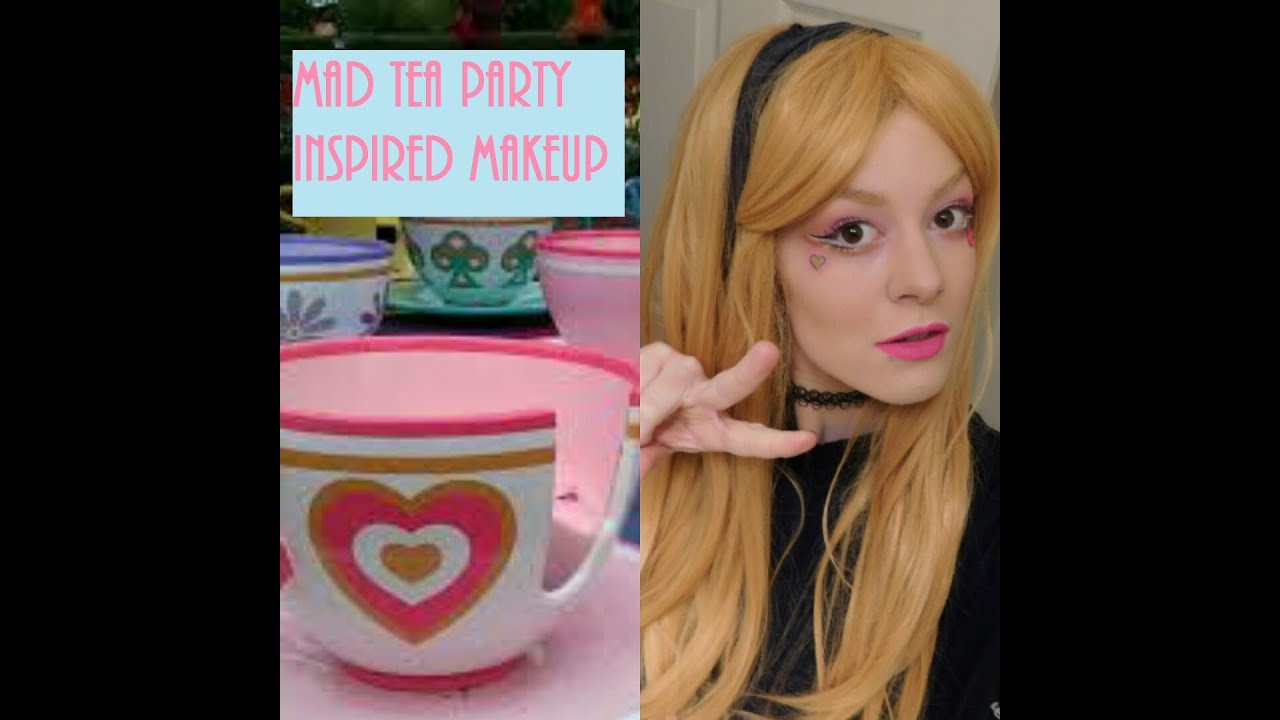 Mad Tea Party Inspired Makeup | Disney Ride Makeup Tutorial Series ...