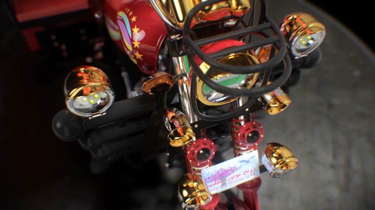 ZARANG Motorcycle New Commercial Break طرح جدید سه بعدی سه چرخه زرنج ...