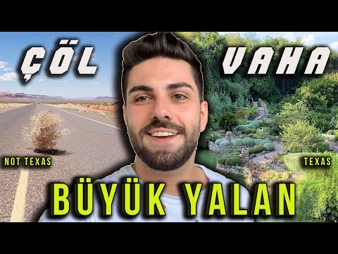 TEXAS ÇÖL MÜ ? Amerika'da Cenneten Bir yer