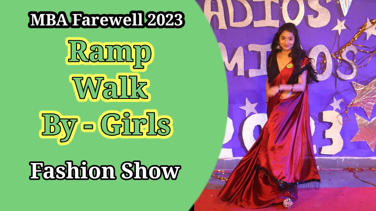 Ramp Walk By Girls College ।। MBA Farewell 2023 ।। College Dance ...